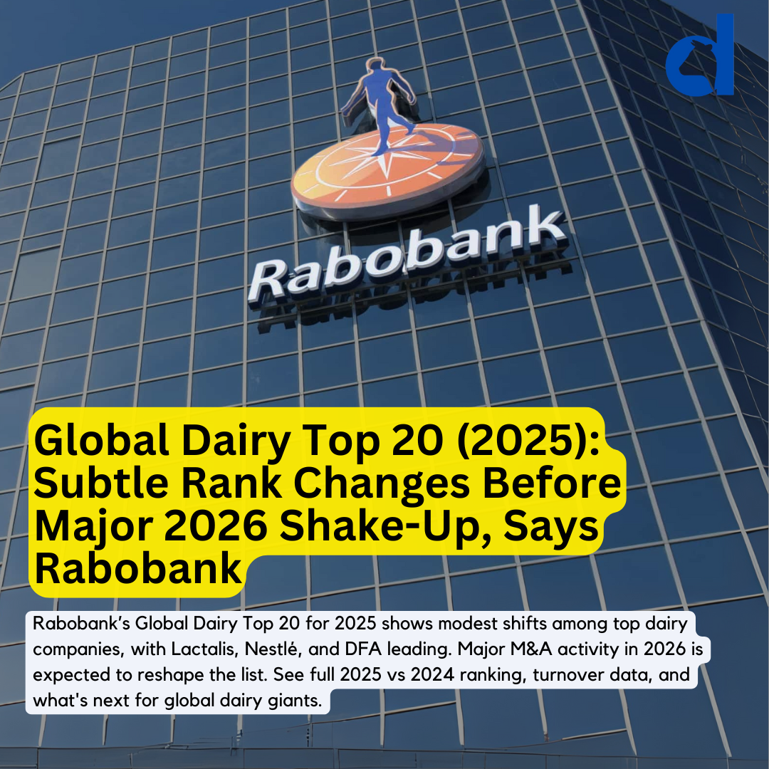 Global Dairy Top 20 (2025): Subtle Rank Changes Before Major 2026 Shake ...