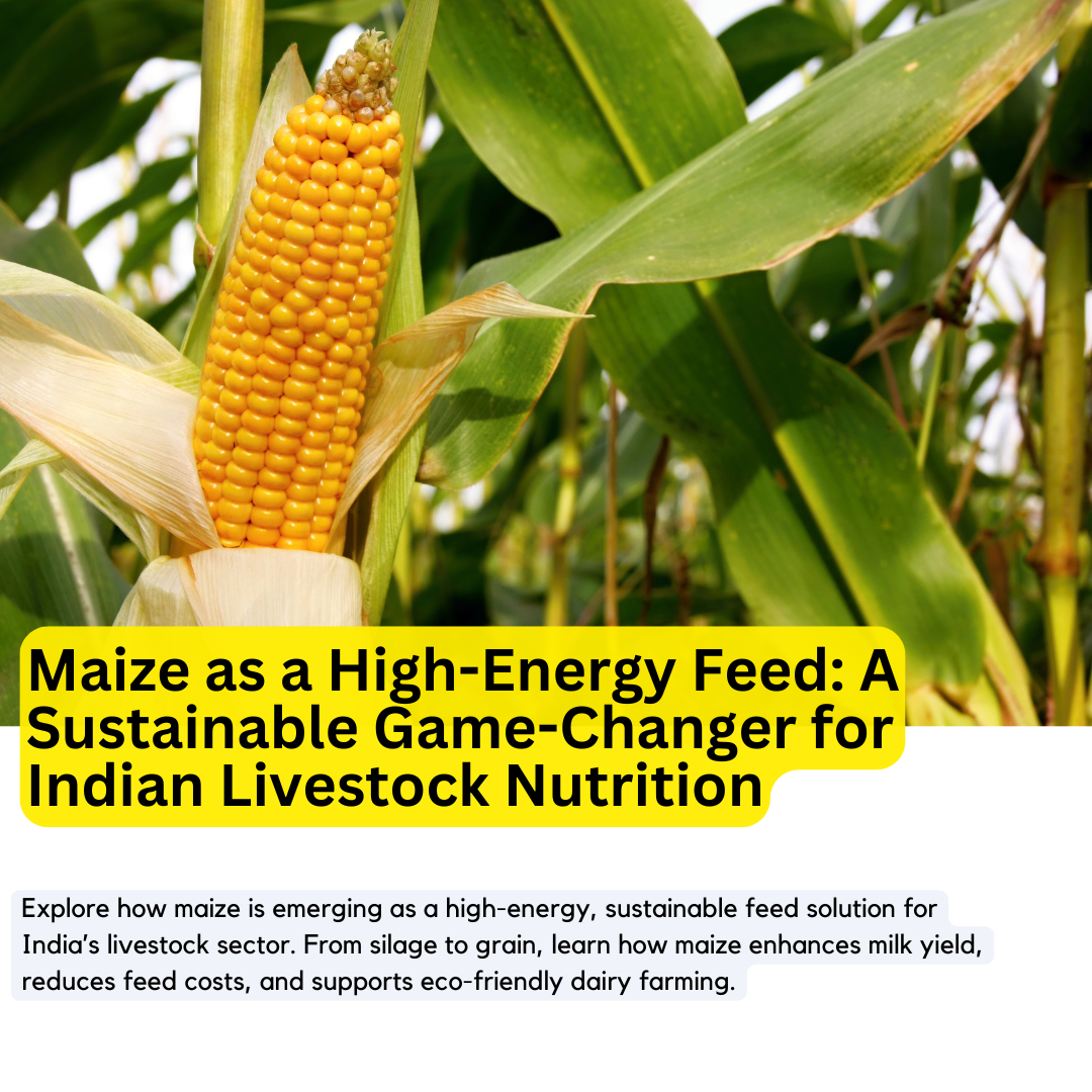 Maize as a High-Energy Feed: A Sustainable Game-Changer for Indian ...